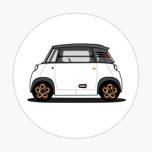 "Citroen Ami" Sticker for Sale by jaffagear | Redbubble