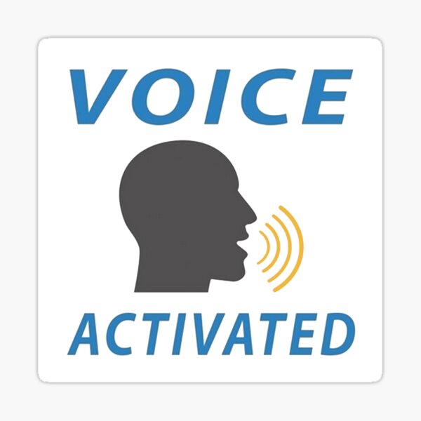 "Voice Activated Prank" Sticker for Sale by stersabriz | Redbubble