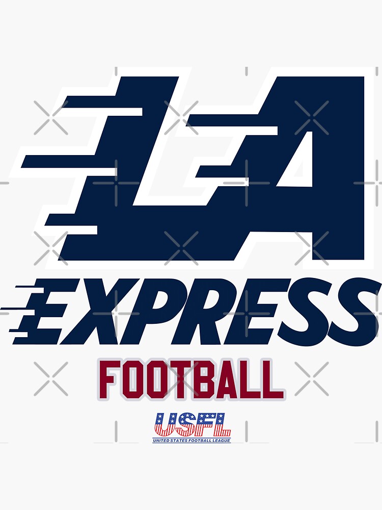 "Los Angeles Express" Sticker for Sale by TeeArcade84 | Redbubble