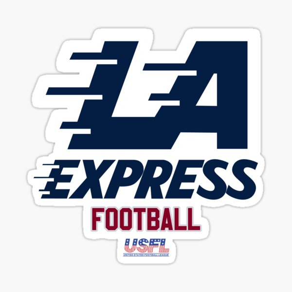 "Los Angeles Express" Sticker for Sale by TeeArcade84 | Redbubble