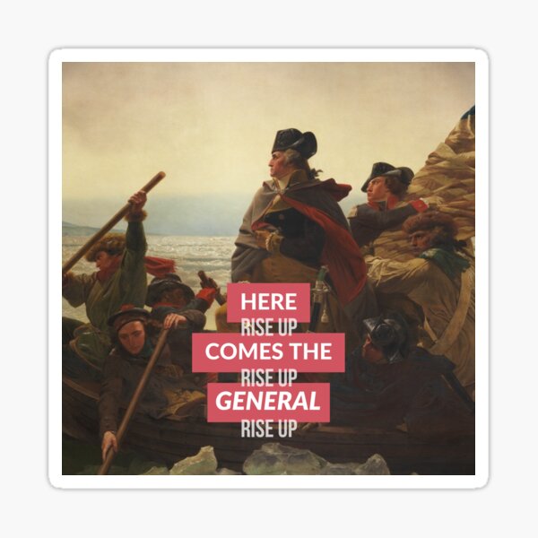 "Right Hand Man Sticker" Sticker by laurapcampos | Redbubble