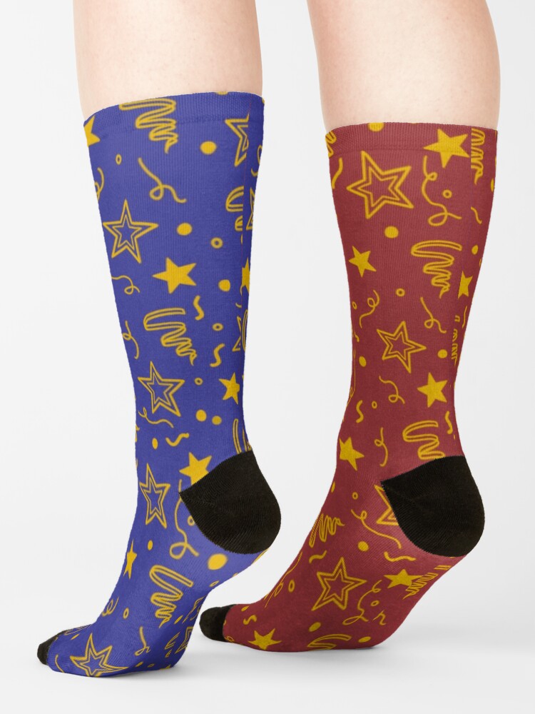"Fnaf security breach sun and moon arcade carpet design" Socks by ...