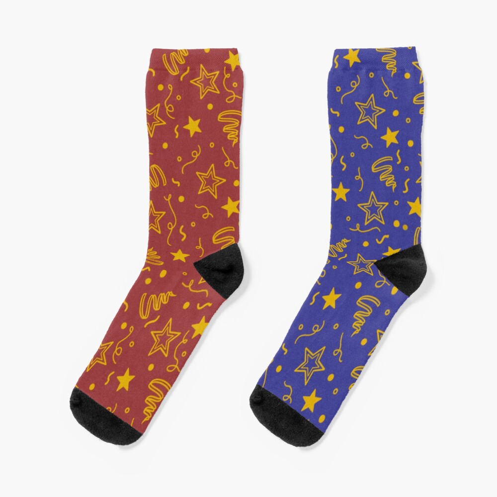 "Fnaf security breach sun and moon arcade carpet design" Socks by ...