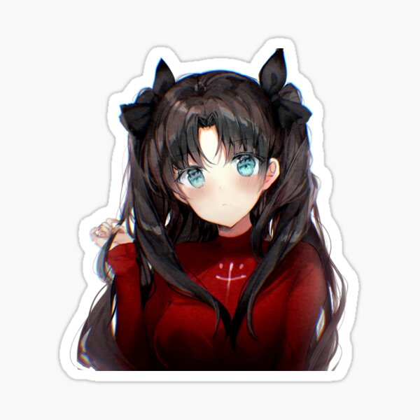 "Rin Tohsaka" Sticker for Sale by MrPiePia | Redbubble