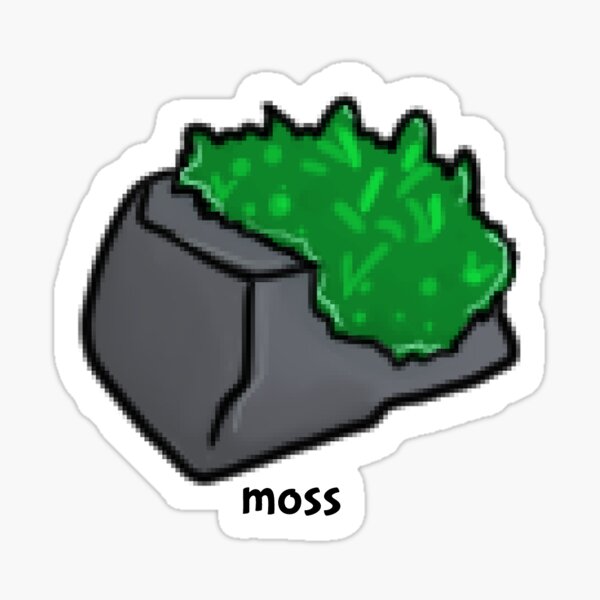 "CanOfAmberSoup Moss Emote" Sticker for Sale by CanOfAmberSoup | Redbubble
