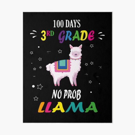 "100 days 3rd grade no prob llama, No Prob Llama | Alpaca Lover | Cute ...