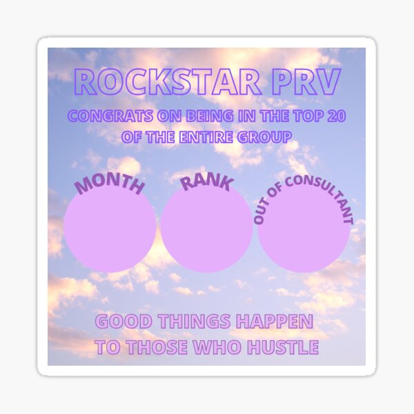 "Rockstar PRV scentsy independent consultant gift magnet" Sticker by ...