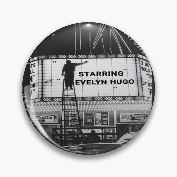 "Evelyn hugo" Pin for Sale by funnstores009 | Redbubble