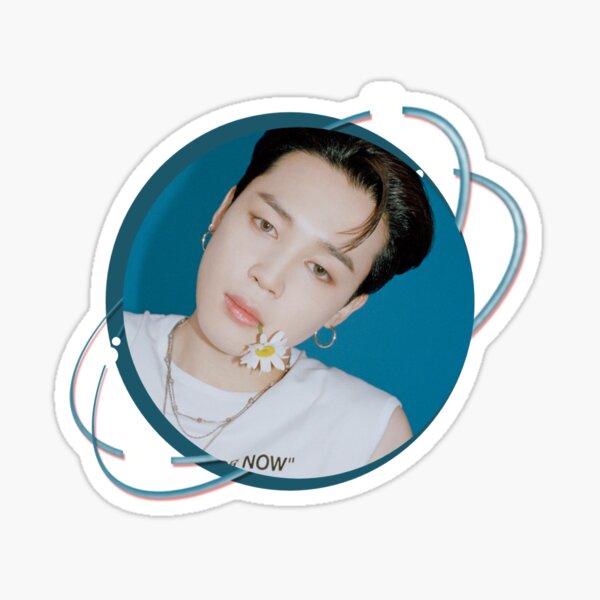 "BTS - JIMIN" Sticker for Sale by franzt68 | Redbubble