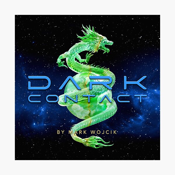 Lámina Fotográfica Jade Dragon Para La Portada De Ciencia Ficción De