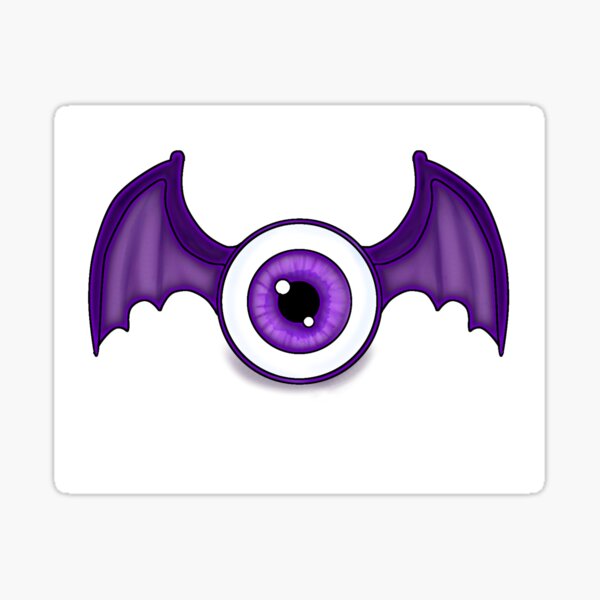 "Eyeball bat" Sticker by suavanna | Redbubble