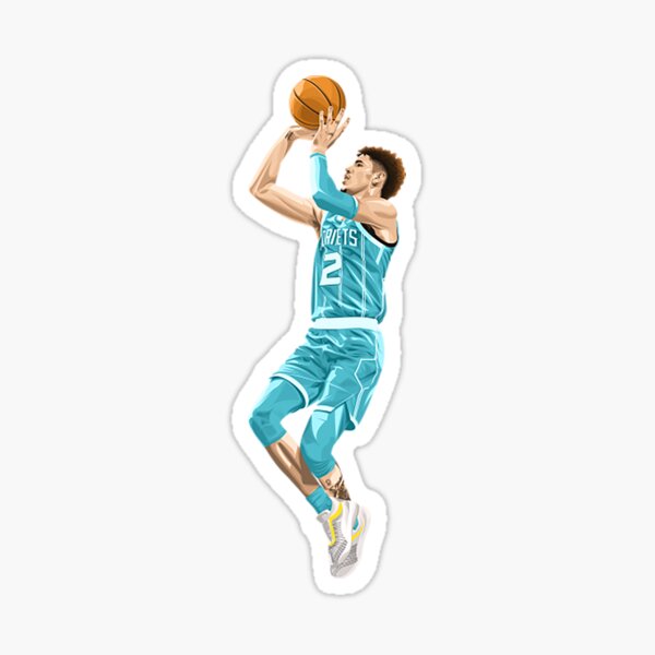 "Lamelo Ball Hornets 2021" Sticker for Sale by Aimeeart88 | Redbubble