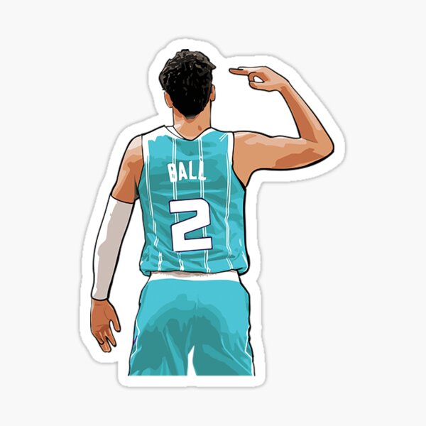 "Lamelo Ball melo Vector Standing" Sticker by Aimeeart88 | Redbubble