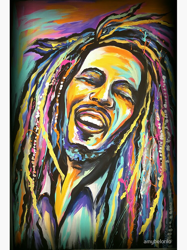 "Rasta Reggae Man" Sticker for Sale by amybelonio | Redbubble