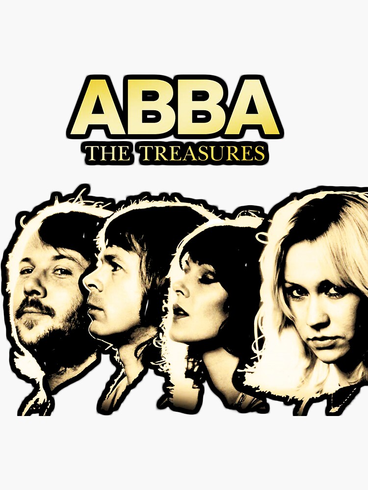 "abba's art " Sticker for Sale by kled13 | Redbubble