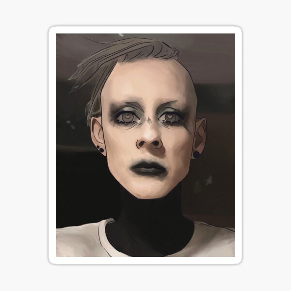 "tim skold" Sticker for Sale by triickytriicks | Redbubble