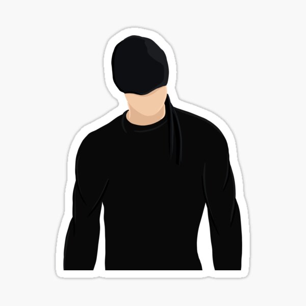 "Black suit DD" Sticker by gofundme | Redbubble