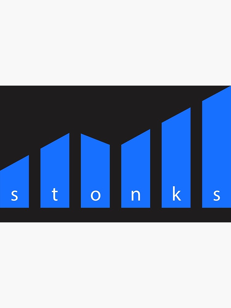 "Stonks graph" Poster for Sale by PSteinDesign | Redbubble