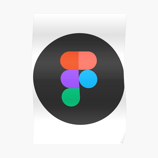 "Figma logo" Poster by ThomaHarpera | Redbubble