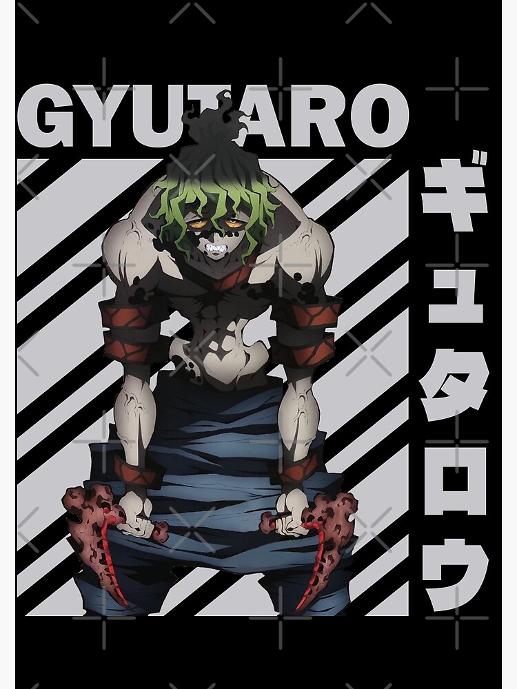"Demon slayer gyutaro - gyutaro - Kimetsu no Yaiba" Photographic Print ...