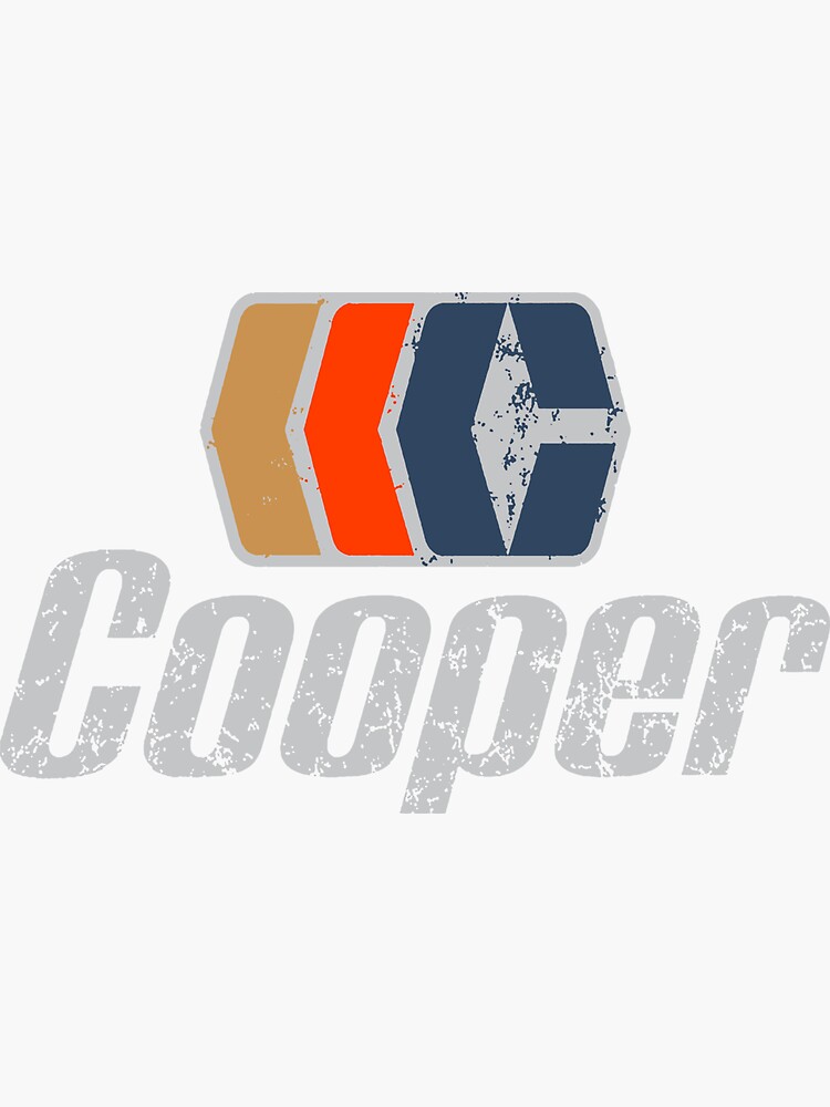 "cooper" Sticker for Sale by thecrap | Redbubble