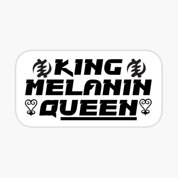 "Melanin KQ" Sticker by Ankhmesut | Redbubble