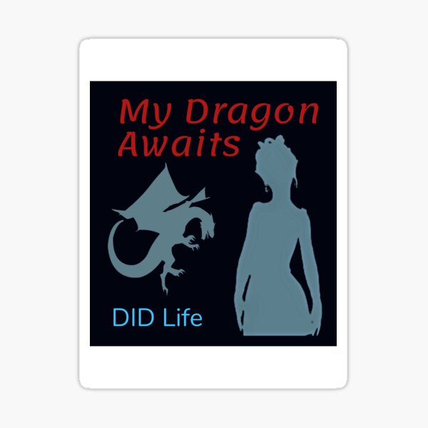 ""My Dragon Awaits" Dragon Protector Alter in Red, Blue and Grey on ...