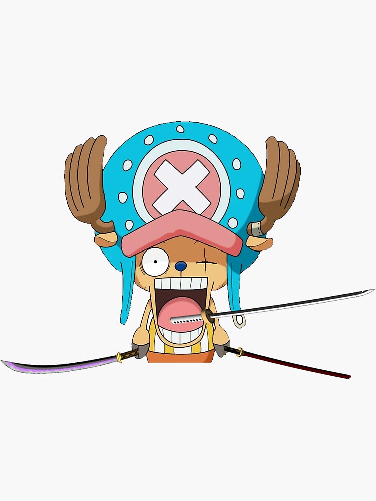 "pirate hunter chopper" Sticker for Sale by luffyluver | Redbubble