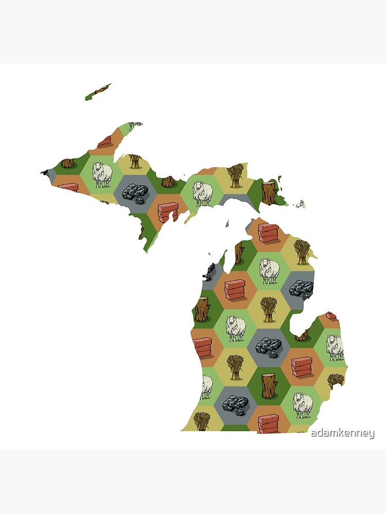 Michigan Natural Resources Map