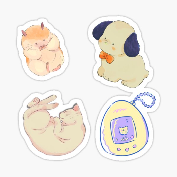 "Anime Pets Essential Sticker PACK - Cute Happy Anime Stickers Pack ...