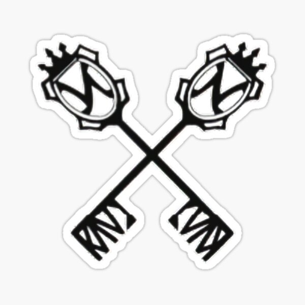 "Key Symbol (Twisted Wonderland)" Sticker for Sale by trixiestar2 ...