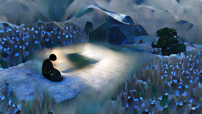 "Algoart Beauty of Isolation" by bearsharktopus | Redbubble
