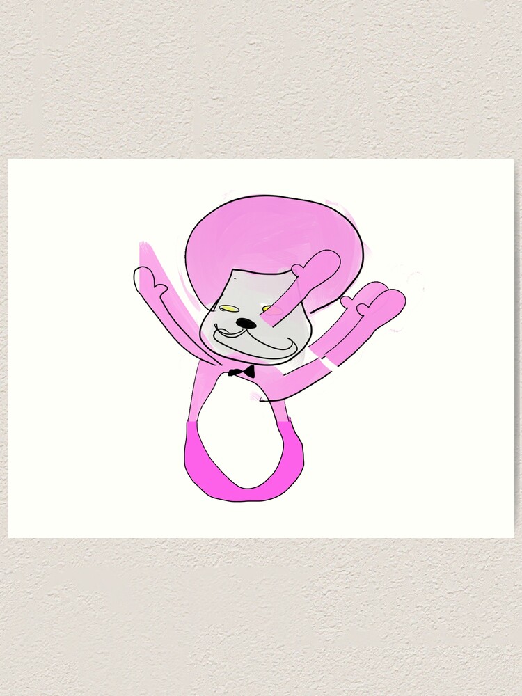 "Tibby - Rhythm Heaven" Art Print by OpraZebb | Redbubble