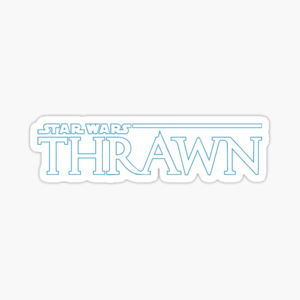 "ADMIRAL THRAWN" Sticker by Paulaean | Redbubble