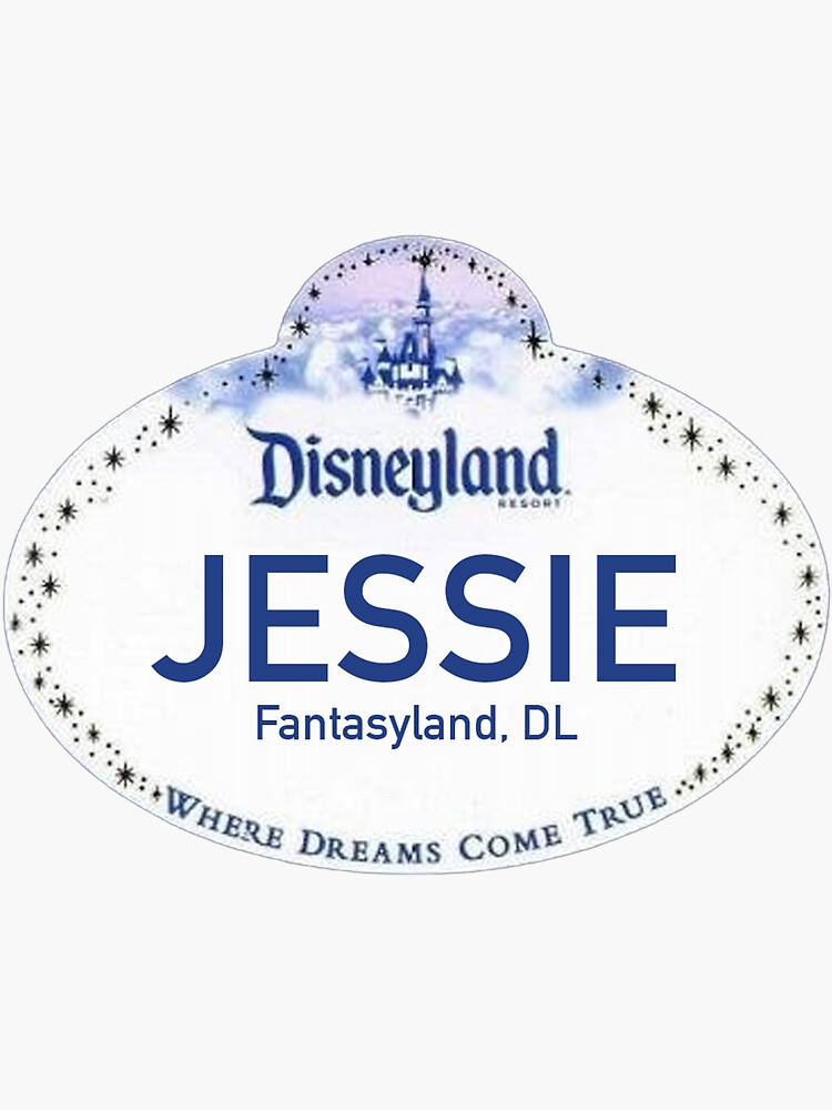 "jess :)" Sticker for Sale by emslade99 | Redbubble