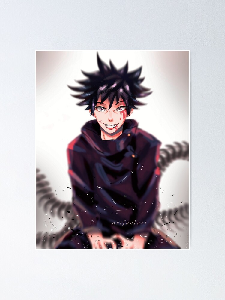 "MEGUMI FANART -- Jujutsu Kaisen by Artfaelart" Poster for Sale by ...
