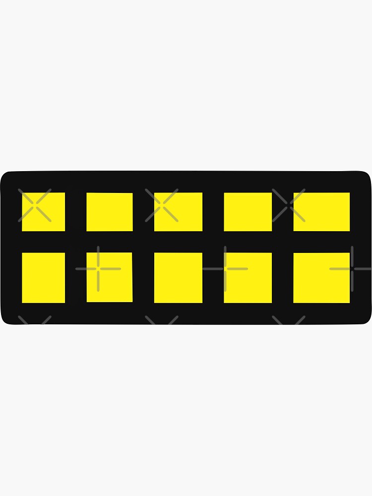 "ROBOT MOUTH" Sticker by Adadita | Redbubble