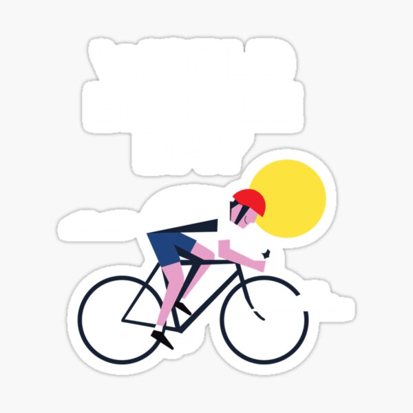 "UCI Cycling World Championship Active " Sticker by TEDSGLOBAL | Redbubble