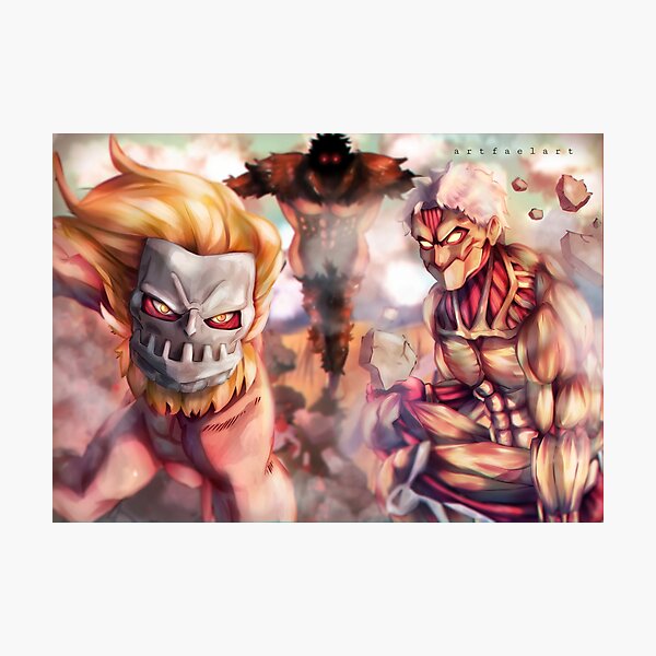 "MARLEYAN TITANS FANART -- Attack on Titan by Artfaelart" Photographic ...