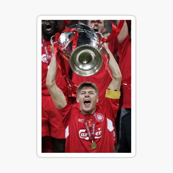"Art Steven Gerrard " Sticker by LucaMasaru | Redbubble