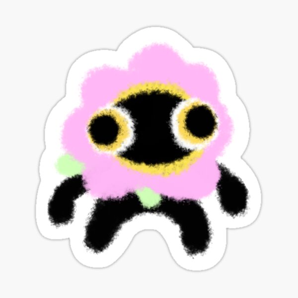 Pegatina «Sombrero de flores Jinx | v2» de CraftableHomo | Redbubble