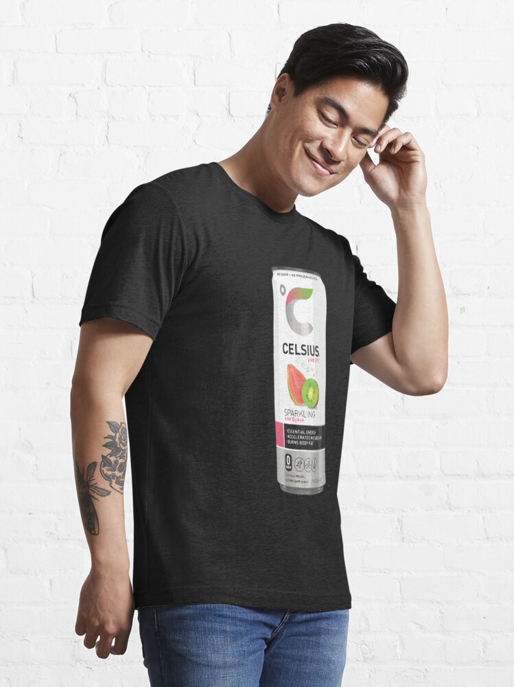 "Celsius Sparkling Kiwi Guava Energy Drink " T-shirt for Sale by ...