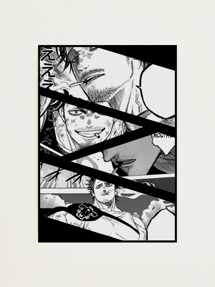 "Yami Sukehiro Black Clover Burakku Kuroba Manga Panel Design ...