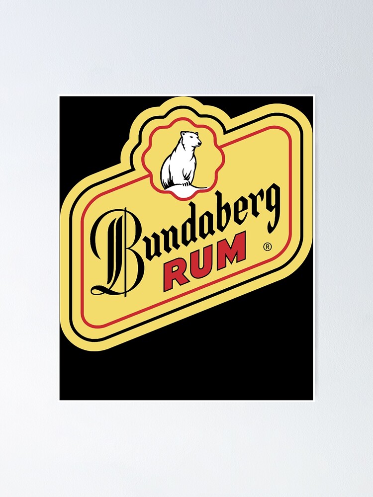"Official Merchandise of bundaberg rum logo Classic" Poster by ...