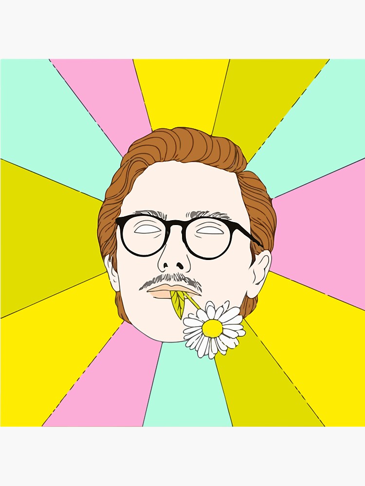 "Marc Rebillet" Sticker by hairxlive | Redbubble