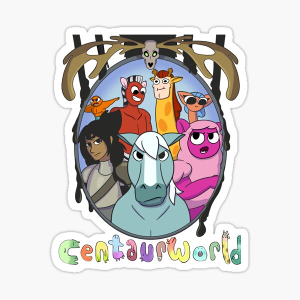 "CentaurWorld, NetFlix Mirror " Sticker for Sale by AstroTeenyArts ...