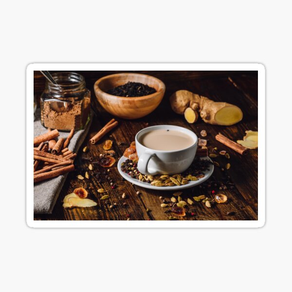 "Masala Chai" Sticker for Sale by Sevablsv | Redbubble