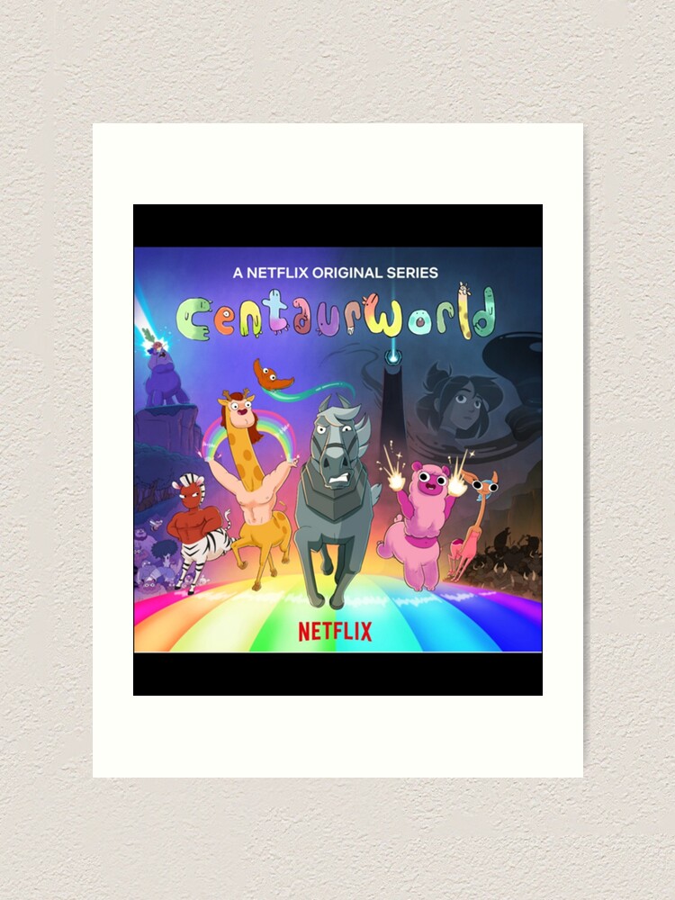 "the centaur world netflix " Art Print for Sale by AstroTeenyArts ...