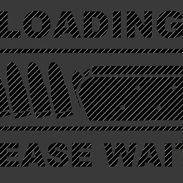 "Loading Please wait Gun Military Firearm Pistol logo" Sticker for Sale ...