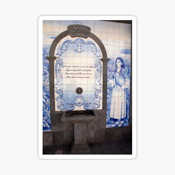 "Water fountain" Sticker by gavila | Redbubble
